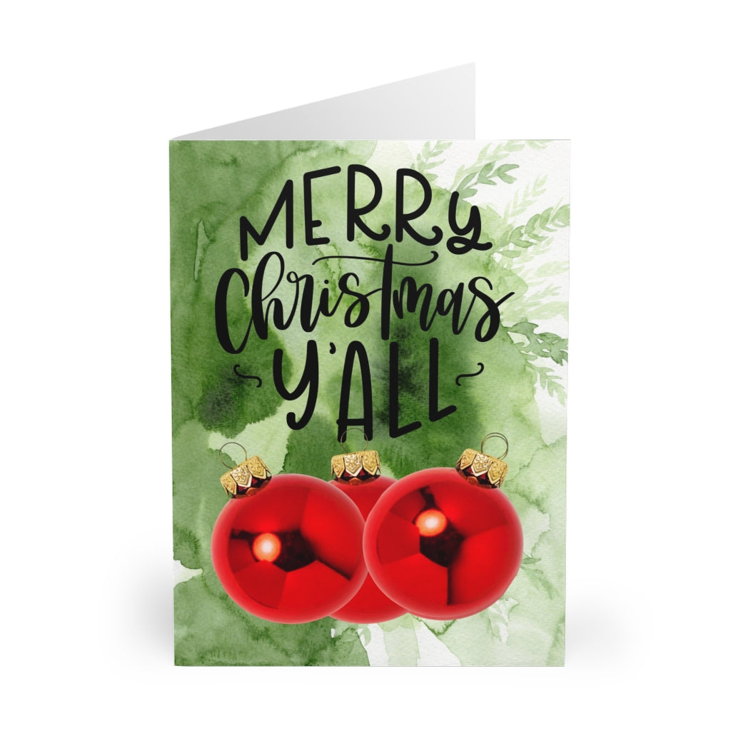 Merry Christmas Greeting Cards (5 Pack) – Maximize With Maxx